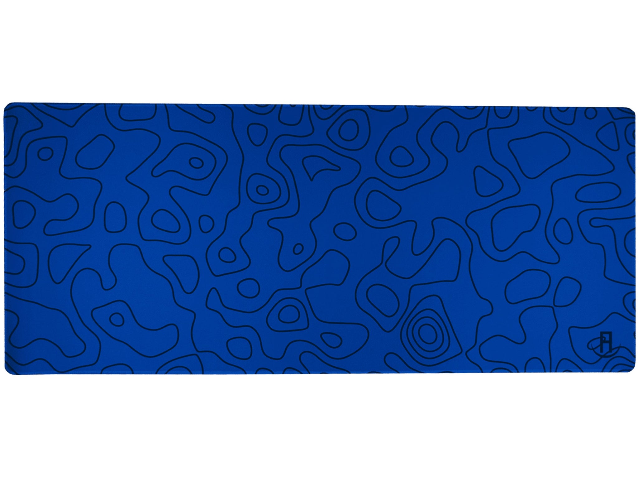 Blue Topography Gaming Mouse Pad | AzurePads